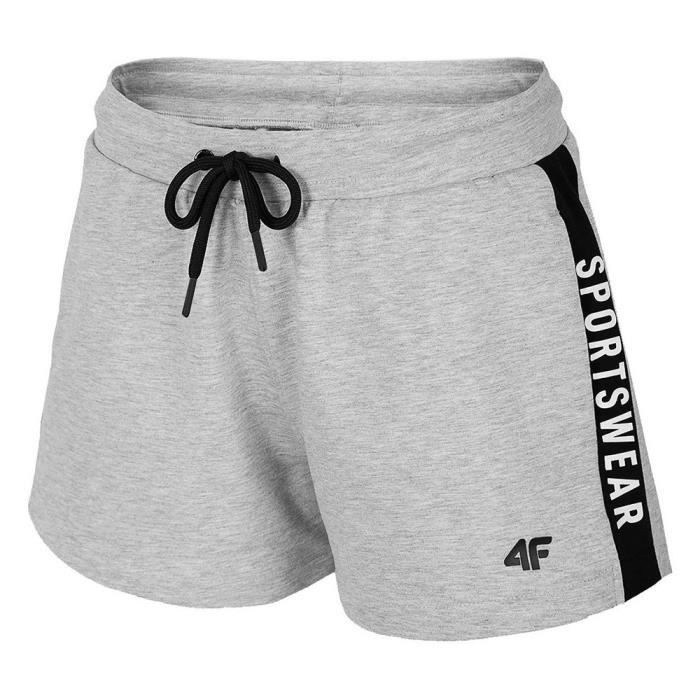 Short 4F SKDD003 Gris - Femme/Adulte - Polyester - Regular Gris ...