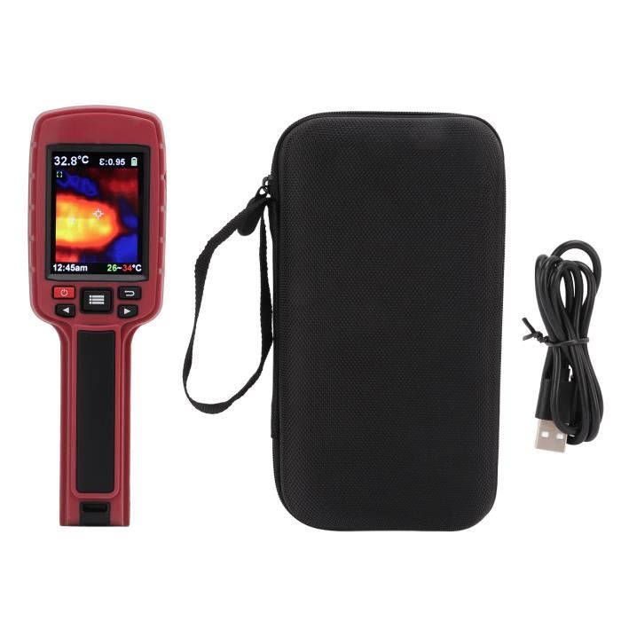 Qiilu Imageur thermique IR Caméra d'imagerie thermique portable pour ...