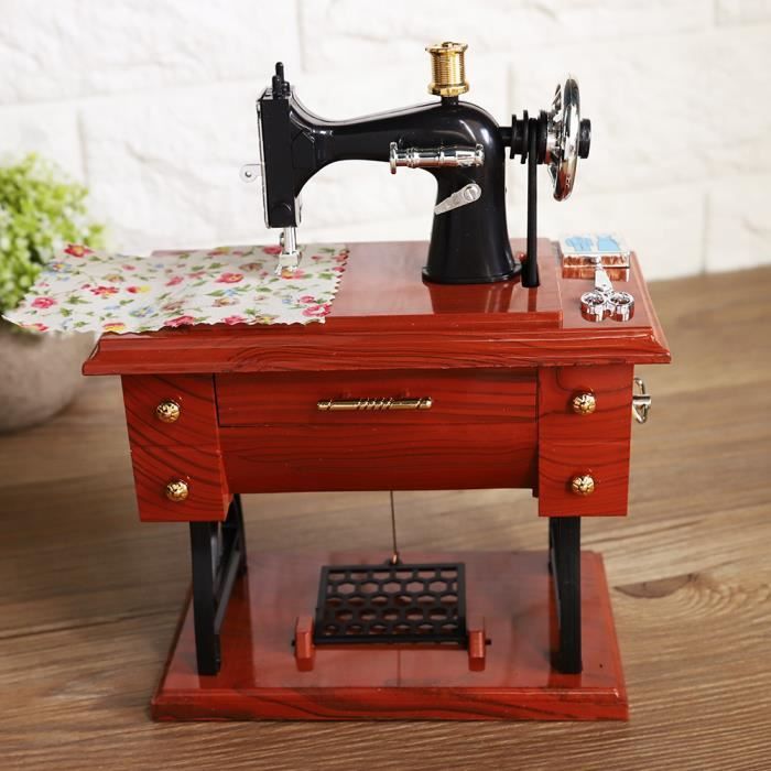 SALALIS Boîte À Musique - Modèle Machine À Coudre - Cdiscount Jeux - Jouets