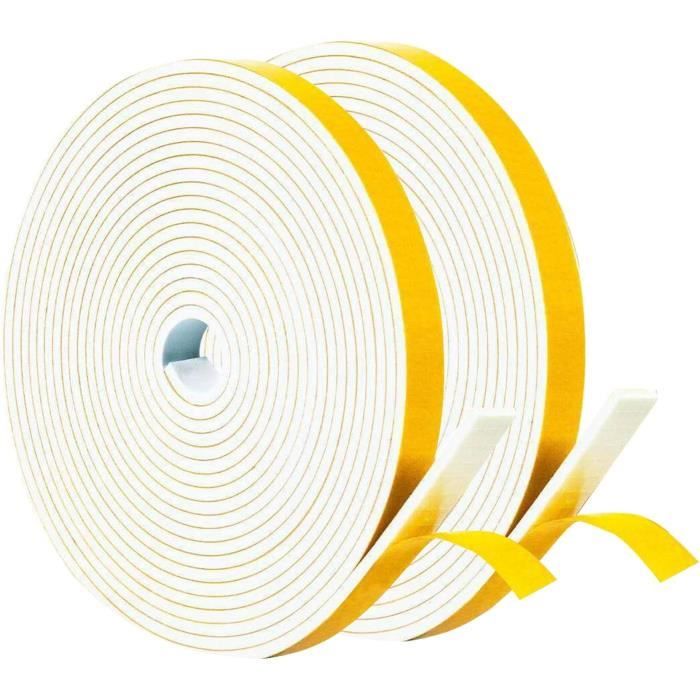 Joint Porte Isolation,2 Rouleaux X 4M, 8M - 26Ft,Blanc Joint Fenetre ...
