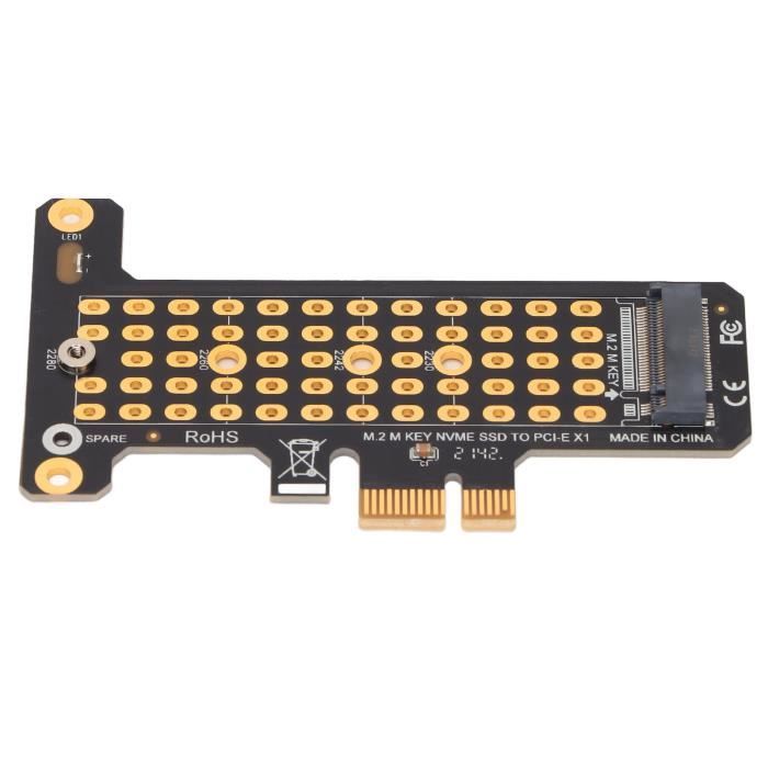Carte Riser NVMe M.2 vers PCIE X1 Adaptateur M.2 PCIE Adaptateur PCIE ...