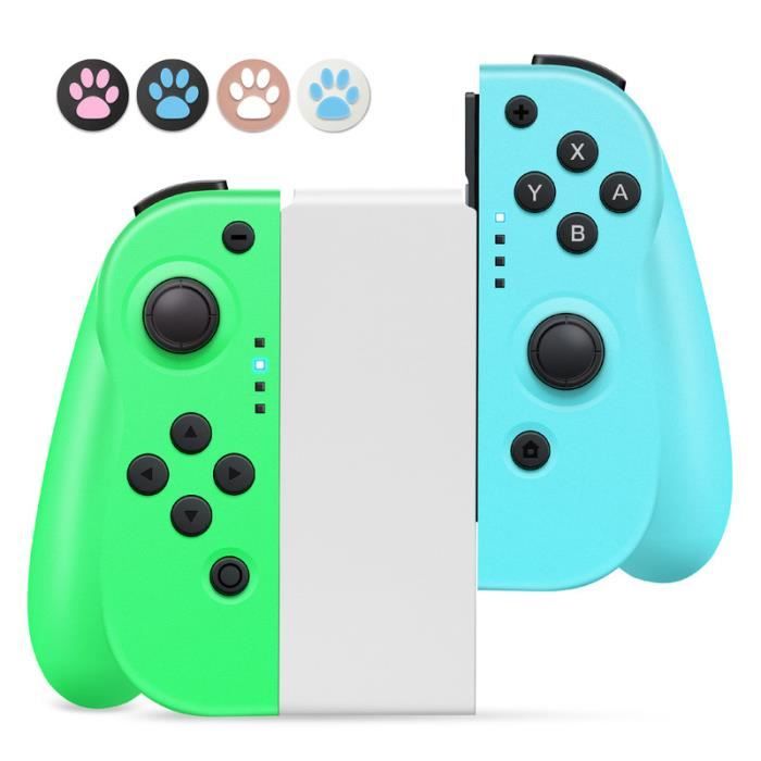 TIMOOM Manette sans fil , au lieu de la manette de jeu Joy Con, joysticks gauche et droit avec ...