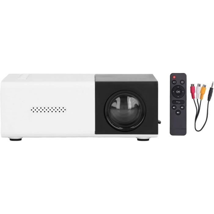Projecteur Portable, Interface Riche En Mini Projecteur Noir, Haut ...