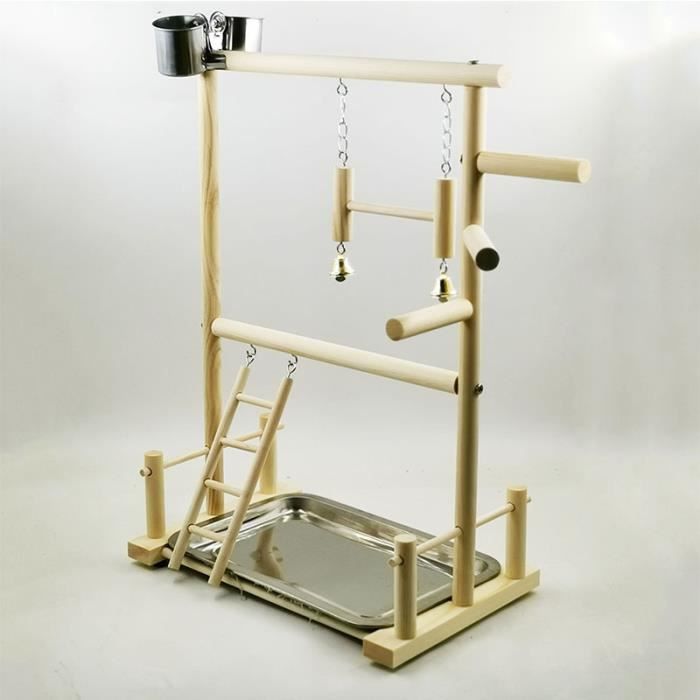 VGEBY support de jeu pour oiseaux perroquets VGEBY aire de jeux pour ...