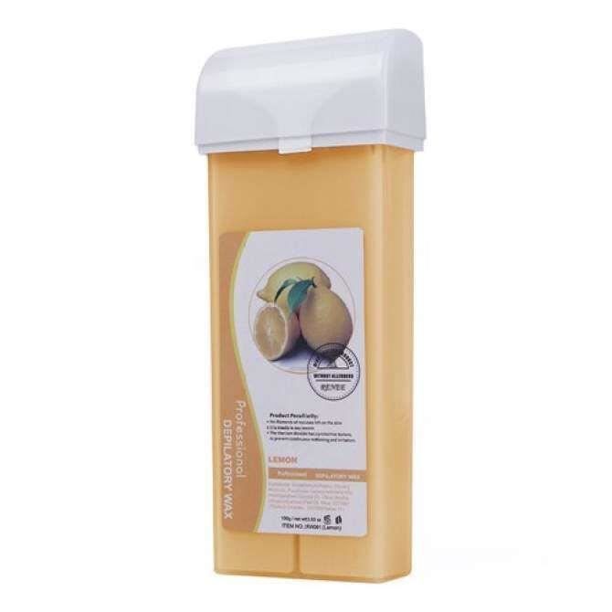 JK15806-Kit d'épilation à la cire,100 pièces de papier,avec rouleau ...