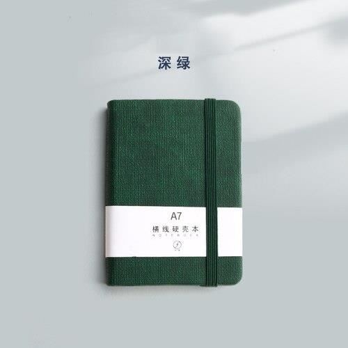 CAHIER,1PC Green-A6--Mini carnet de poche A6 et A7, carnet de notes ...