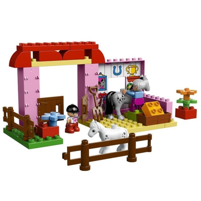 LEGO DUPLO 10500 L'écurie - Cdiscount Jeux - Jouets