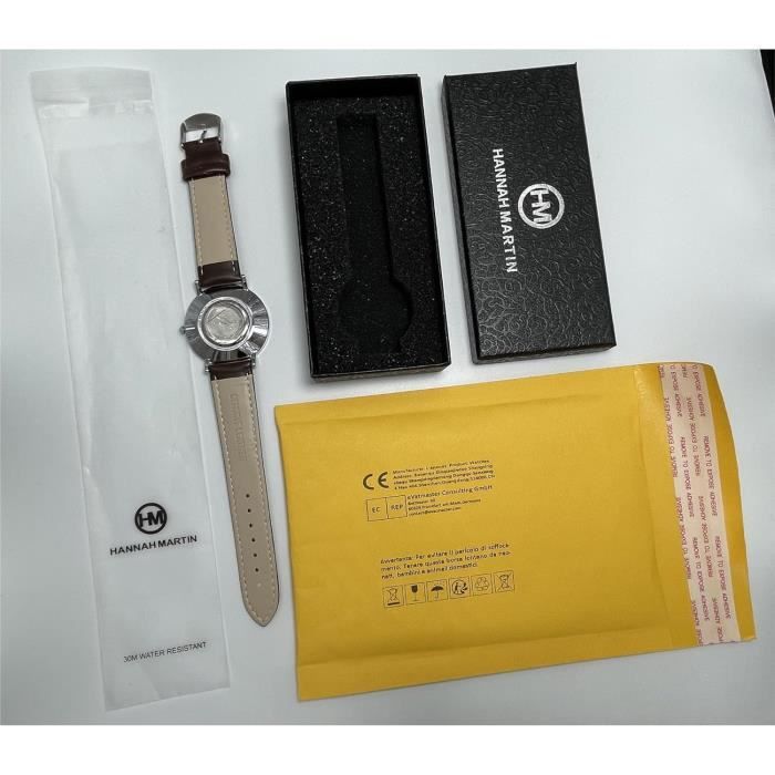 Montre pour Homme, Ananas Style Simple Analogique Affaires Quartz Cuir ...