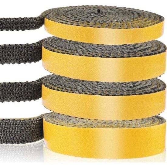 Joint Insert Cheminée, Joints Tressé Auto-adhésive pour Poêle, Cheminée ...