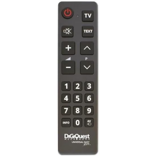 Télécommande Universelle Facile Pour Tous Les Téléviseurs Grandes