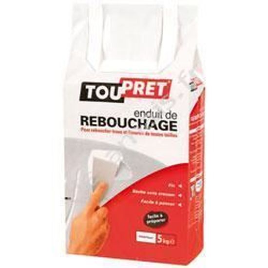Enduit rebouchage intérieur 5kg GSA - Cdiscount Bricolage