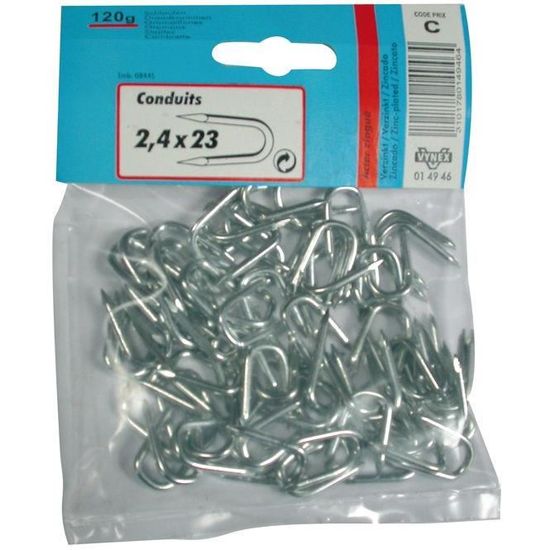 Conduit - acier zingué - 2.7x27 mm - Cdiscount Bricolage