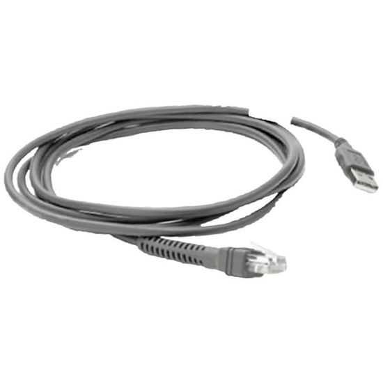 Câble USB - Zebra - DS2208 - Noir - Scanner - Connecteur USB ...