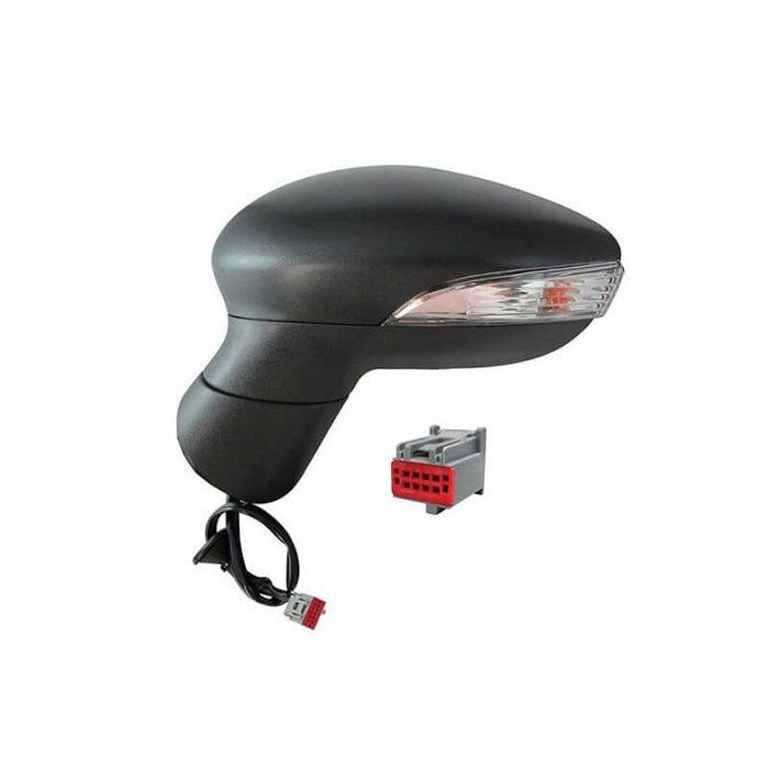 Rétroviseur électrique gauche asphérique noir chauffant Ford Fiesta MK6 ...