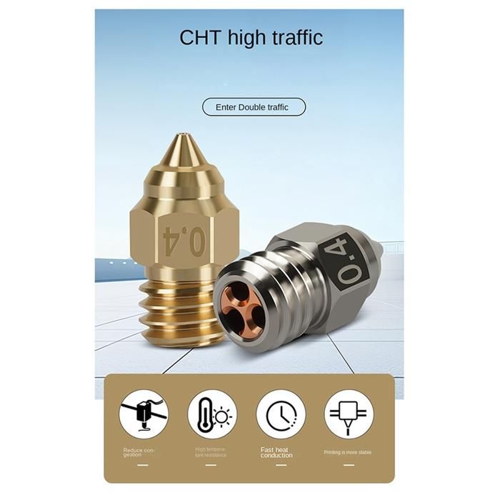 Buse CHT pour 3/3 V2/5 Pro/5 Plus, Clone de Cuivre en Laiton Trempé ...