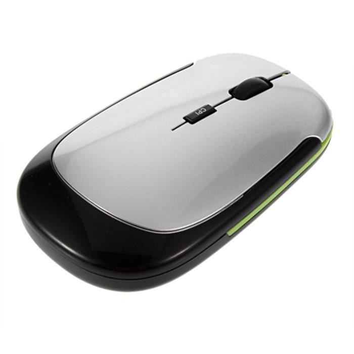 Wireless Optical NOUVEAU 2,4 GHz Ultra-Slim Mini USB Mouse Silver pour ...