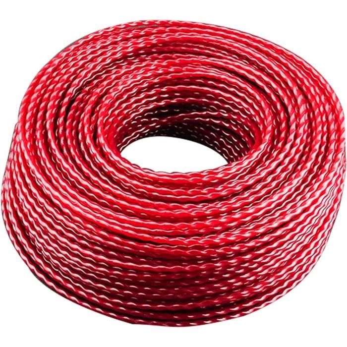 Fil Coupe Bordure Herbe Ligne de Coupe Universel Fil en Nylon 2.0MM ...