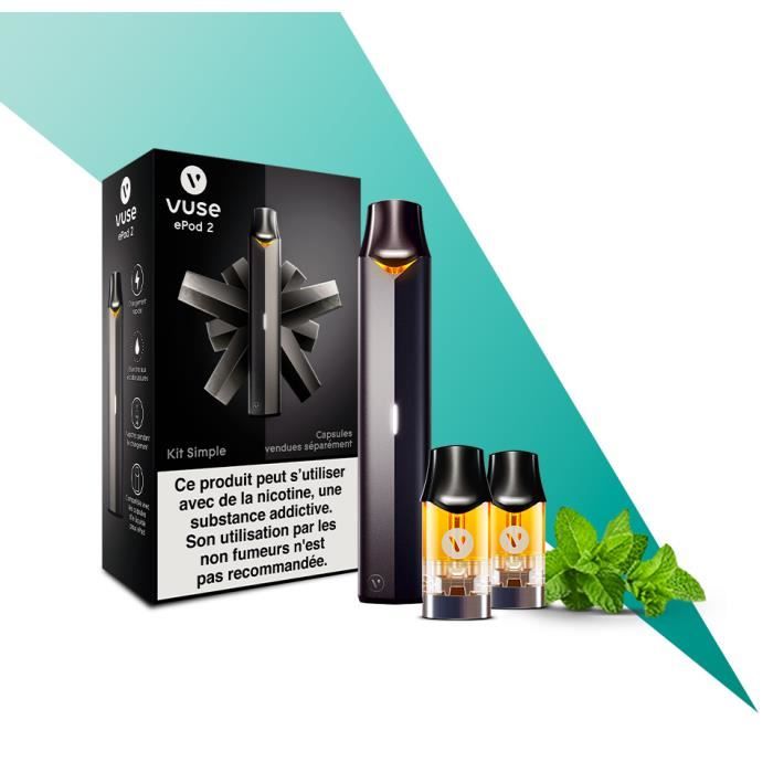 KIT DECOUVERTE VUSE EPOD + 2 CAPSULES MENTHE ICE 12 MG - Cdiscount Au ... KIT DECOUVERTE VUSE EPOD + 2 CAPSULES MENTHE ICE 12 MG - Cdiscount Au ...
