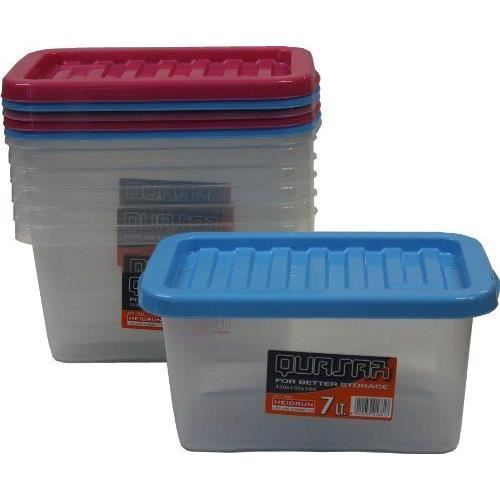 Heidrun 16816 Quasar Lot de 6 boites de rangement 7 l - Cdiscount Bricolage Heidrun 16816 Quasar Lot de 6 boites de rangement 7 l - Cdiscount Bricolage