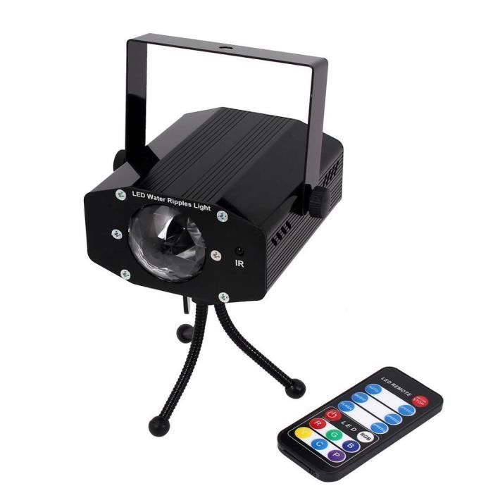 Effets de scène,Projecteur Laser LED RGB avec télécommande,lumière de ...