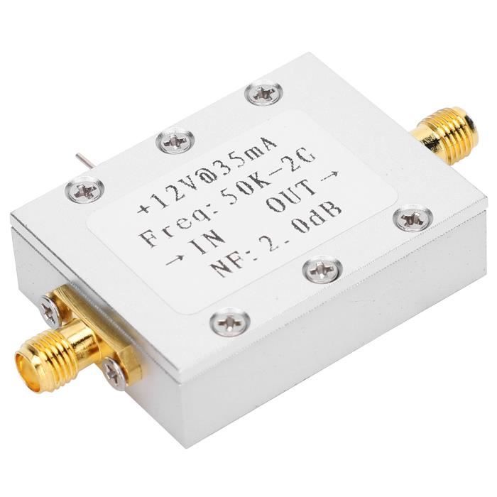 Cikonielf Amplificateur RF 10K-2GHZ Module Amplificateur RF LNA 10K-2G ...