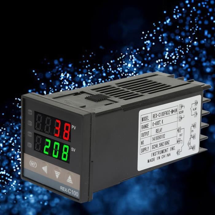 Régulateur De Température Rex C100Fk02-M*An Contrleur De Température ...