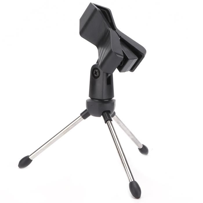 Support De Microphone De Bureau Support De Microphone Pliable Portable ...