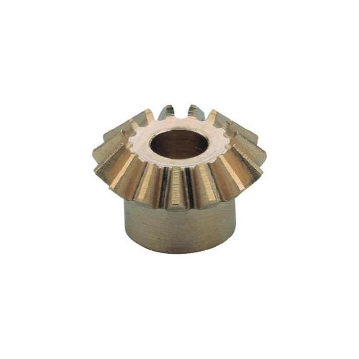 Pignons coniques en laiton - MODELCRAFT - Diamètre extérieur 13mm - Diamètre moyeu 7.8mm ...