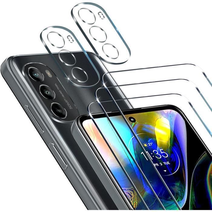 Pack De 3 Film De Protection D‘Écran En Verre Trempé Pour Motorola Moto ...