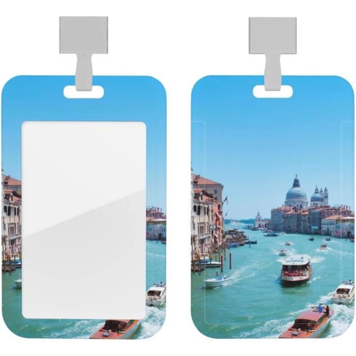 Porte-badge vertical étanche avec cordon tour de cou[S795] - Cdiscount ...