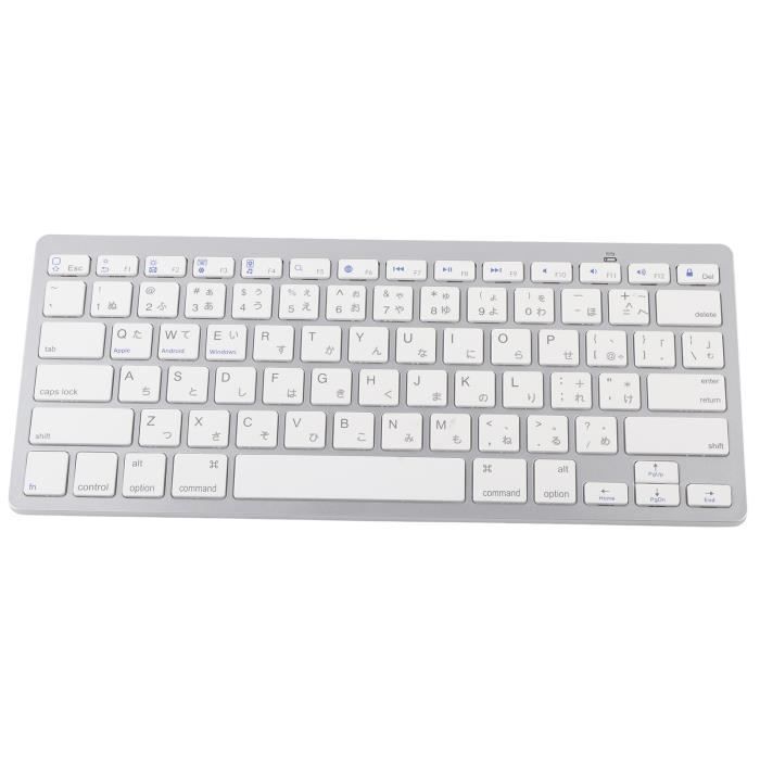 TMISHION mini clavier Clavier sans fil Mini 78 touches Ultra Mince ...