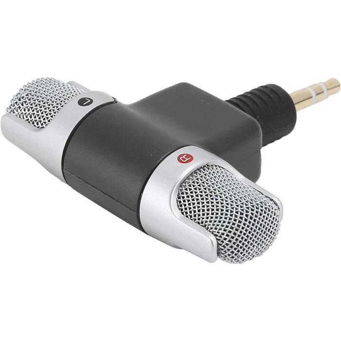 Mini Microphone, Micro Sans Fil À Faible Bruit Pour L'Enregistrement(3 ...