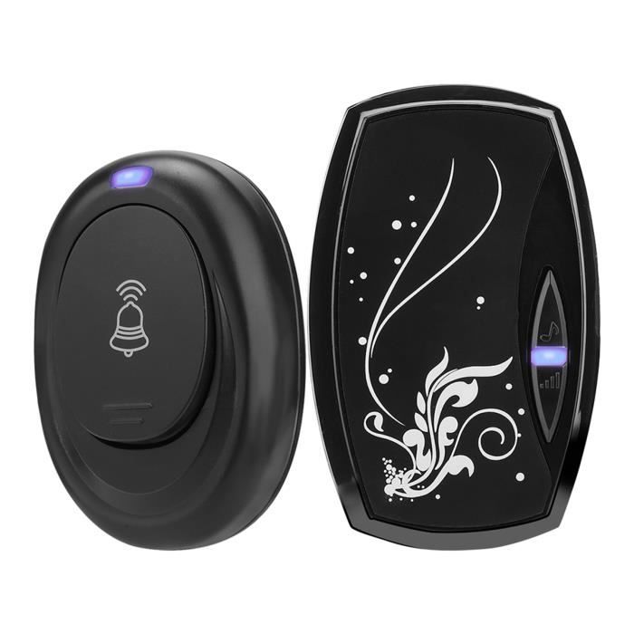 Sonnette Sans Fil YOSOO - 36 Carillons - 50m de Portée - Étanche ...