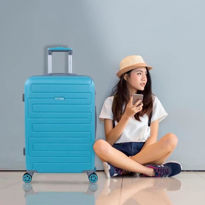 Valise Grande Taille. Grande Valise Rigide 4 Roulettes - Valise Grande ...