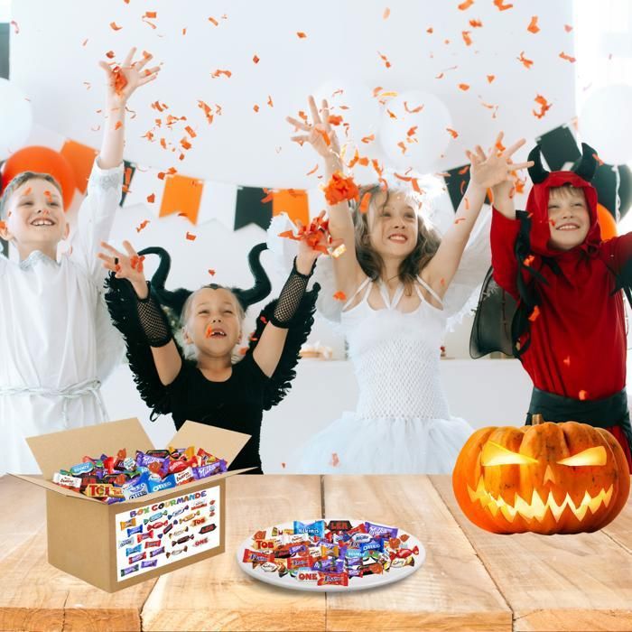 BOX GOURMANDE NOEL | Méga assortiment de 500 bonbons au chocolat | 3,7 ...