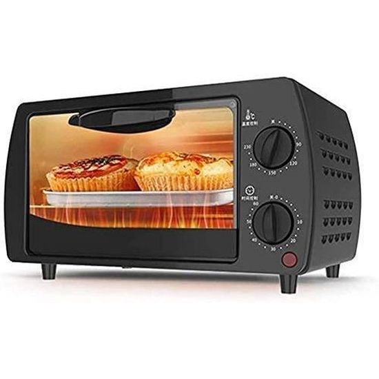 CDPC Mini Four 9L temprature rglable 0230 minuterie Position de Cuisson Double Couche Cuisson ...