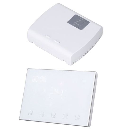 HURRISE Régulateur de température intelligent Thermostat de chauffage d'eau Écran tactile WIFI ...