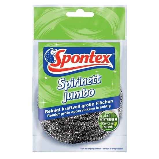 Spontex Spirenett Jumbo Récurage Spirales Grattant 16 Pièces - 2043883 ...