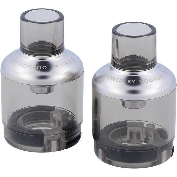 Pack de 2 cartouches 5.5ml Tpp Pod Drag 3-Drag X Plus Silver.[Z3000] - Cdiscount Au quotidien