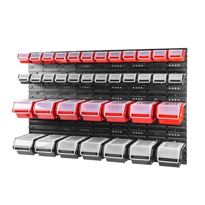 Planche à outils établi mural 120 x 80 cm + 38 plateaux V10 - Cdiscount ...