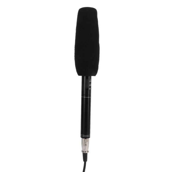 Micro D'Entrevue Interview Microphone Caméra Condensateur Mic Haute ...