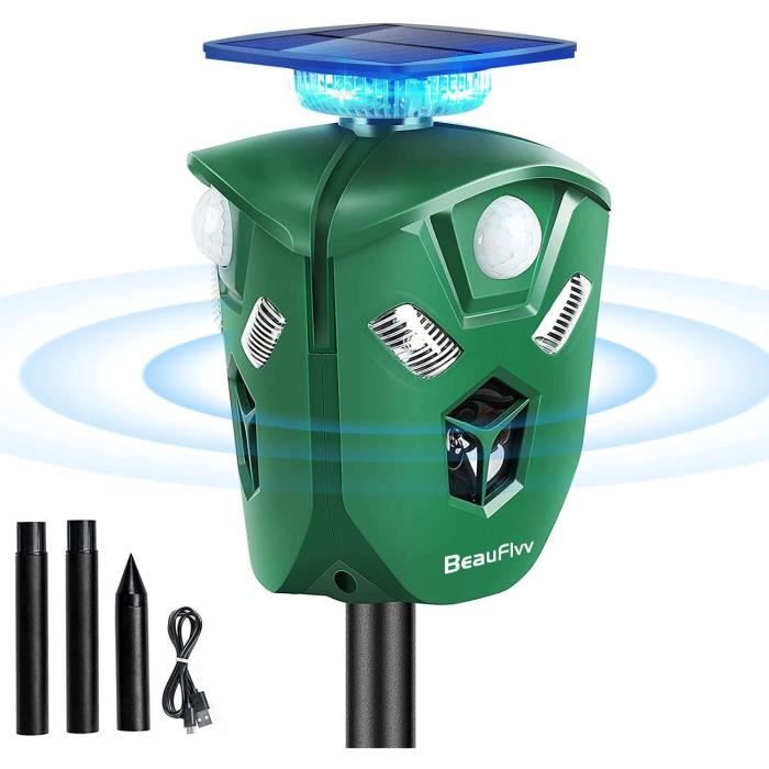 Répulsif Chat Ultrason, Répulsif à ultrasons pour Chats Animaux ...