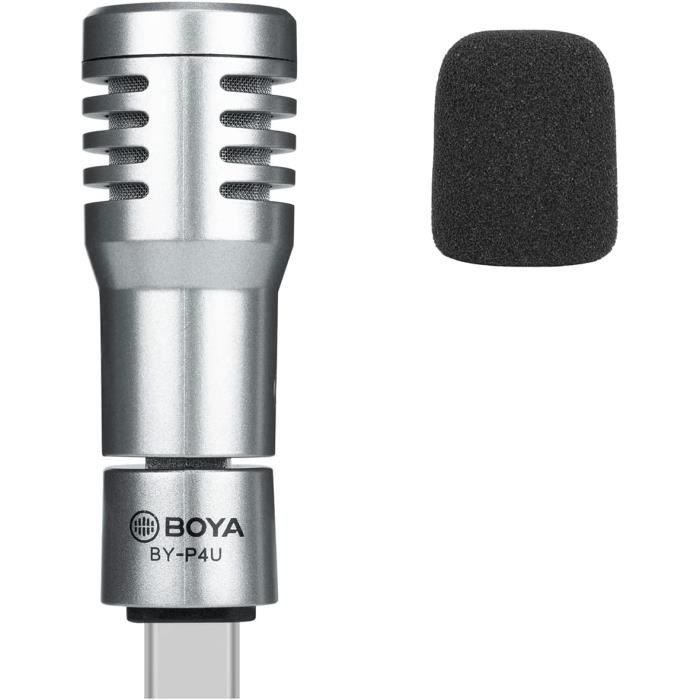 Micro De Type C Android, By-P4U Mini Microphone Usb-C Pour Android ...