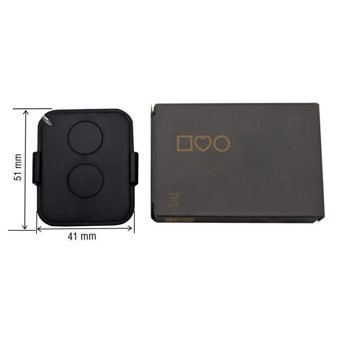 Télécommande de porte de garage - NICE - ERA ON2E FLOR FLO2RE - 433 ...