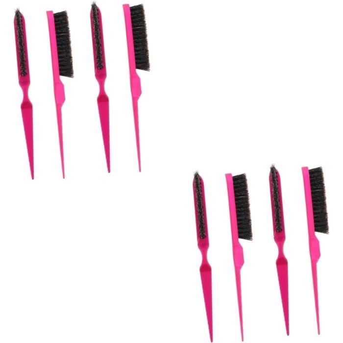 Peigne À Queue De Rat 8 Pièces Pour Lisser Outils Teasing Tail Styling ...