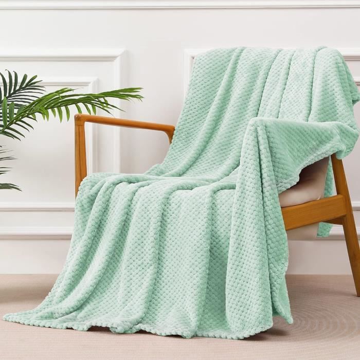 Plaid Couverture En Flanelle Super Douce,En Microfibre De Haute Gualité ...