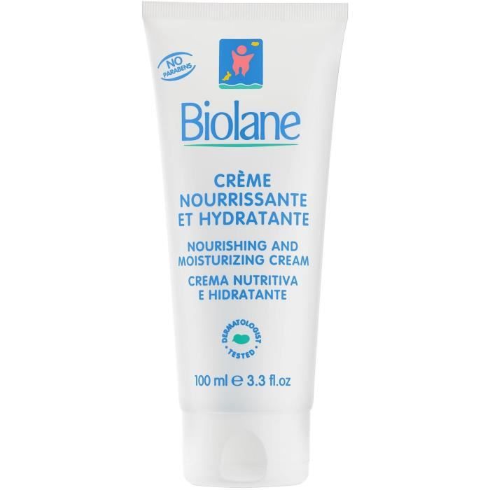 Biolane Crème Nourrissante et Hydratante 100ml - Cdiscount Puériculture ...