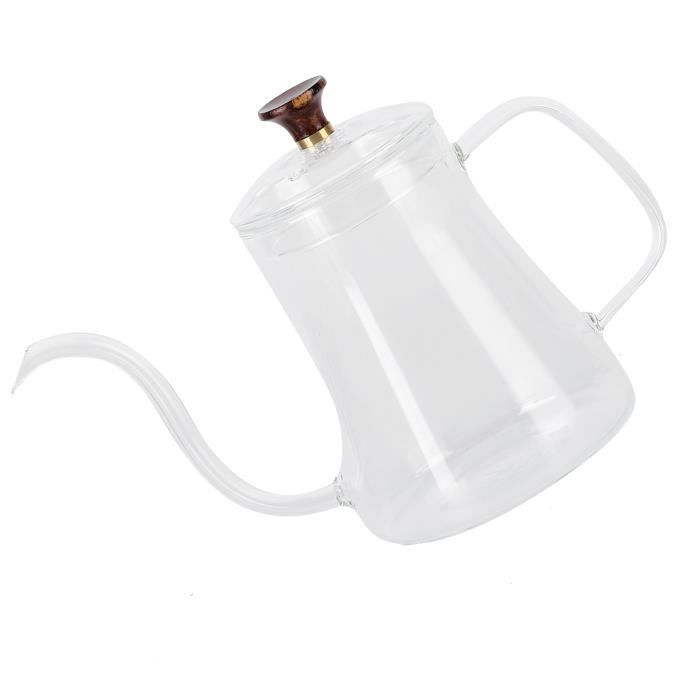 (2) Cafetière Unique Cafetière En Verre De Fabrication Fine à Col De ...