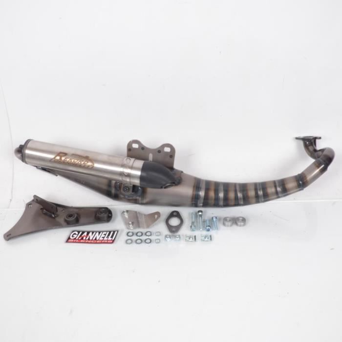Pot d échappement GIANNELLI pour Scooter Malaguti 50 F12R Phantom Lc 2007 à 2012 Neuf ...
