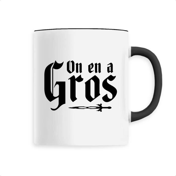 Mug Kaamelott - LA FRENCH TOUCH - Tasse en céramique - Noir - Vintage - Compatibilité lave ...